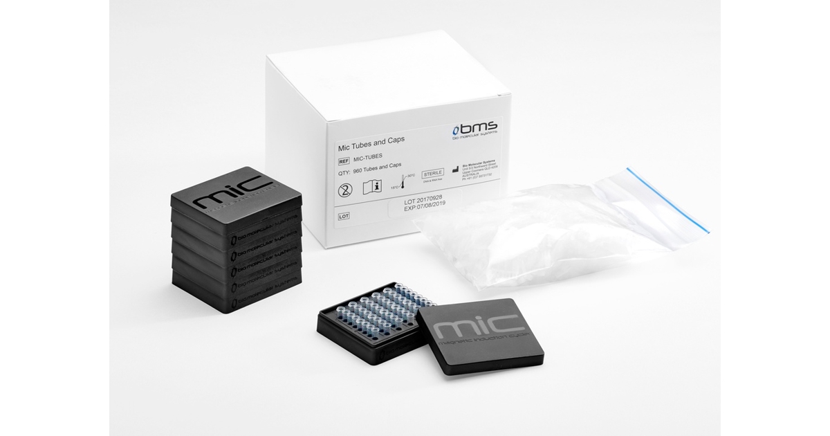 Mic Tubes and Caps (960 per package) | BioVendor LM