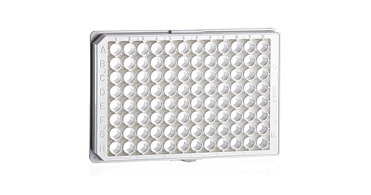 CELL CULTURE MICROPLATE, 96 WELL, PS, F-BOTTOM, (CHIMNEY WELL), WHITE ...